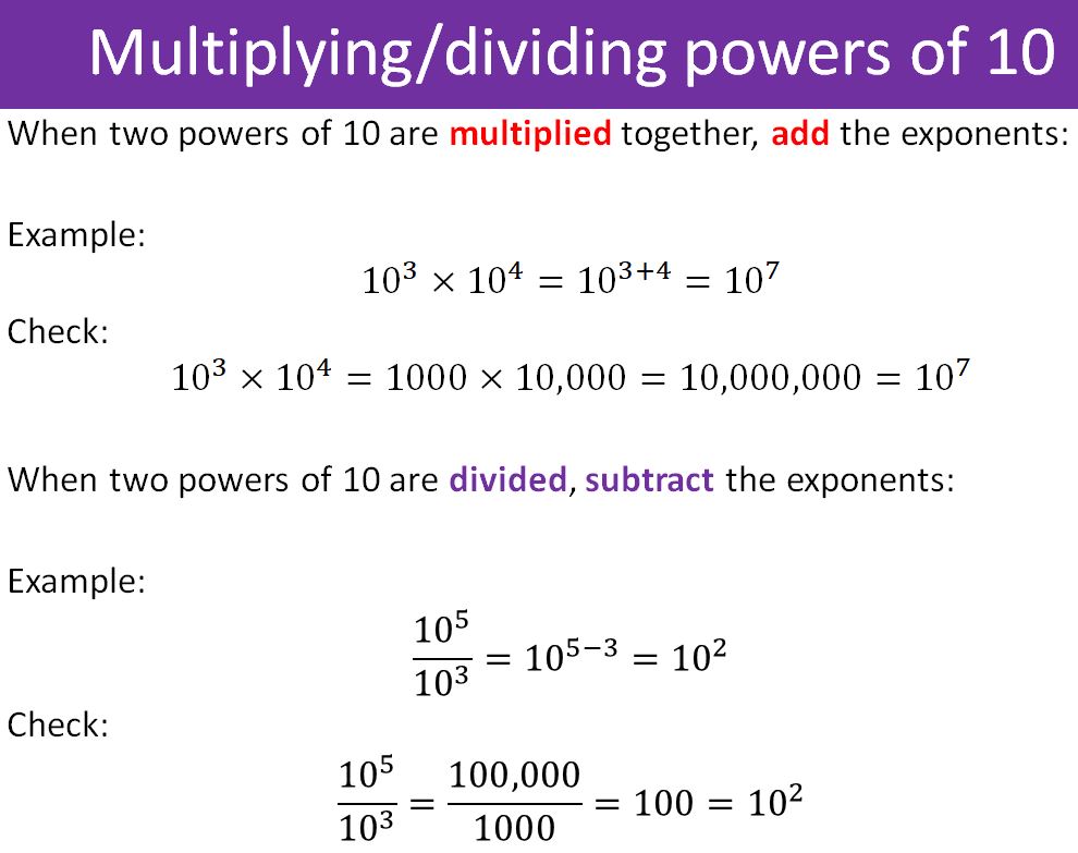 Powers of Ten | Improve Your Math Fluency